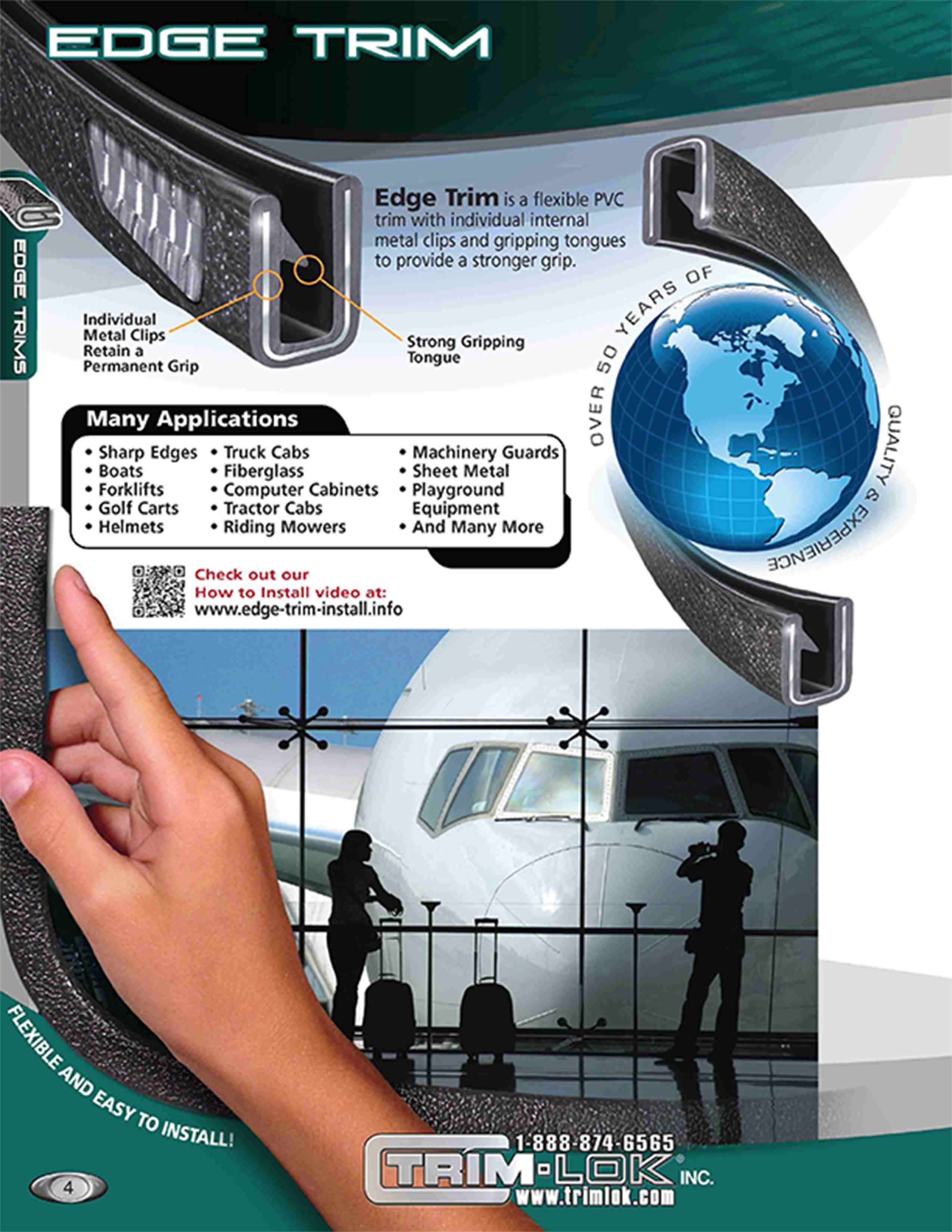 Build a Flexible Plastic Edge Trim | Trim-Lok